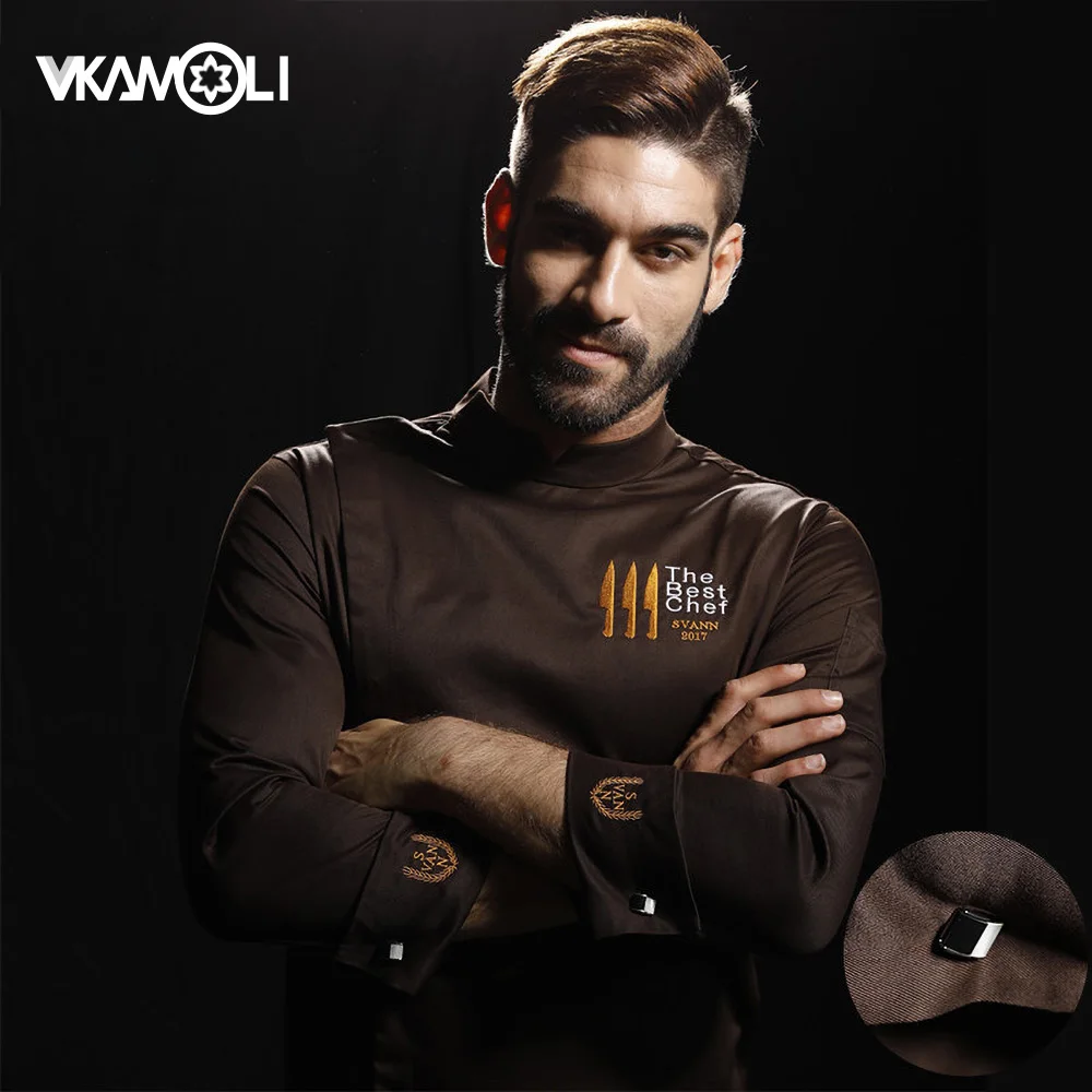 2020-new-arrival-restaurant-uniform-French-head-chef-jacket-with-French ...