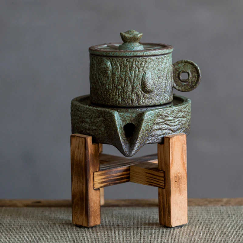 Ceramic-Lazy-Semi-automatic-Tea-Set-Household-Ceramic-Tea-Set-Stone ...