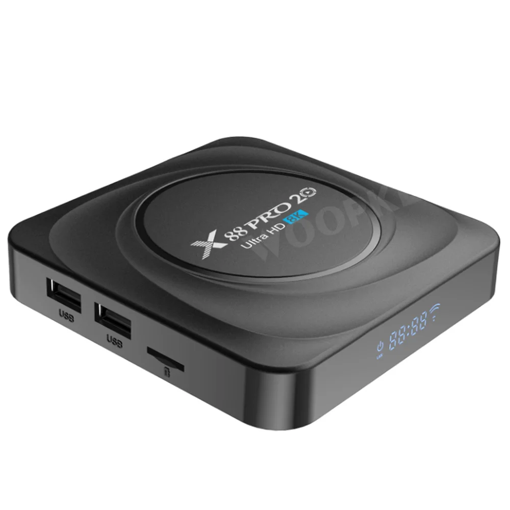 Décodeur TV - RNCYN - Woopker X88 Pro - Android 11 - 8 Go RAM - 128 Go - 8K - Cdiscount TV Son Photo