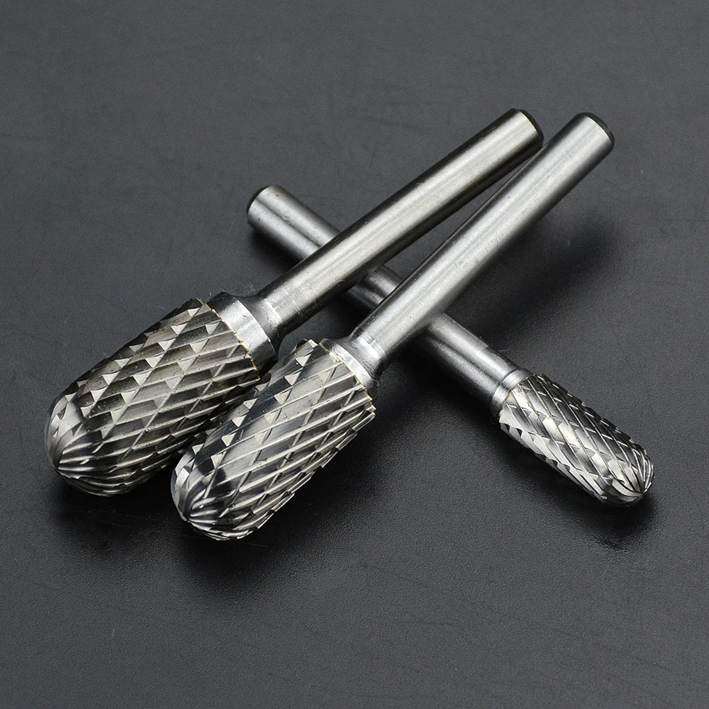 Ball-Nose-Cylinder-Double-Cut-Rotary-File-Boule-For-deburring-And ...