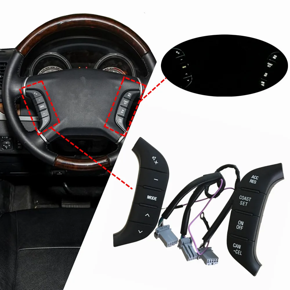 Steering Wheel Audio Control Switch Button For Mistubishi Pajero 2007-2019