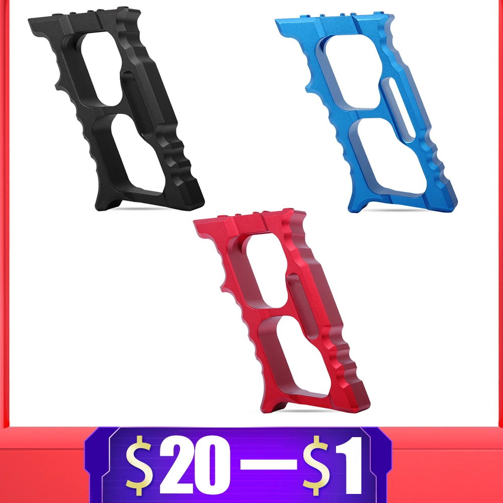 Hunting HIGH QUALITY Tactical Skeletonized Aluminum Airsoft Foregrip ...