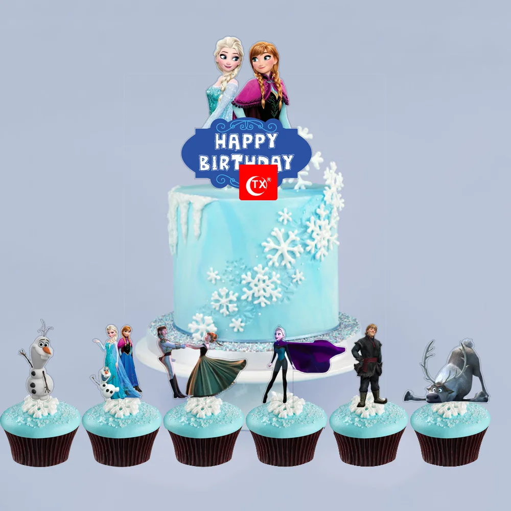 Frozen Cake Topper Diy