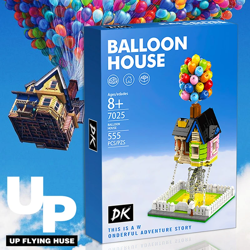 Up-Flying-Dreams-Huse-Movie-Series-Balloon-House-Pull-Decoration ...