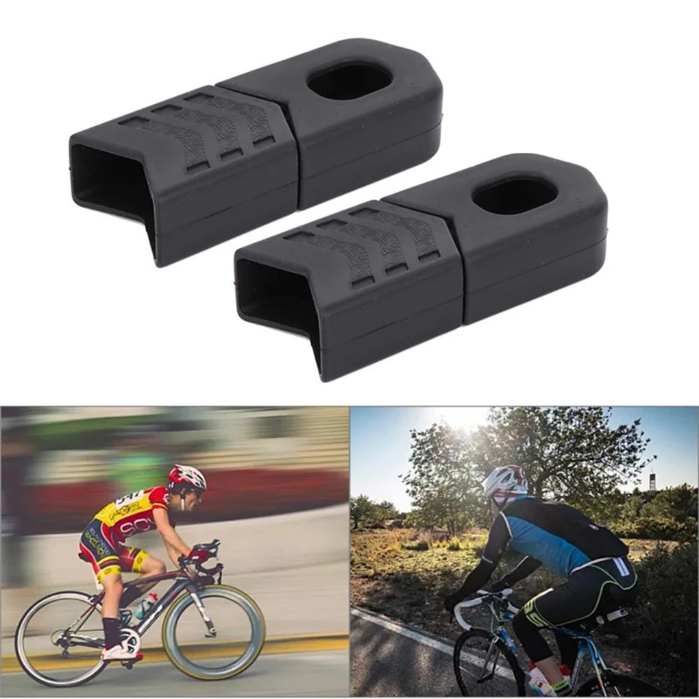 Bicycle Silicone Crank Arm Boots Protectors Cycling MTB Crank ...