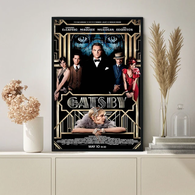 The Great Gatsby Leonardo Dicaprio Poster Great Gatsby Shopping Movie