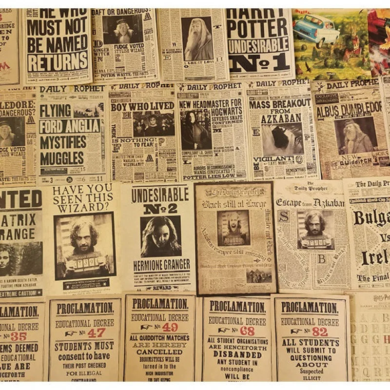 Movies&TV Series NEWest Hot Sale Posters Vintage Kraft Paper snape Old ...