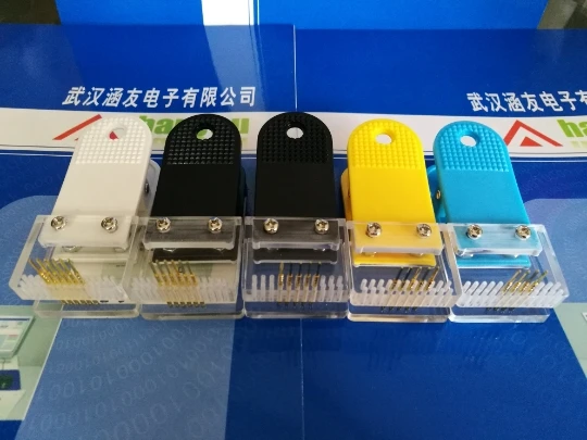 테스트 클램프 테스트 랙 테스트 지그 Pcb 고정 장치 클램프 프로브 무선 단일 행 2mm 다운로드 프로그램 프로그램 굽기 4p