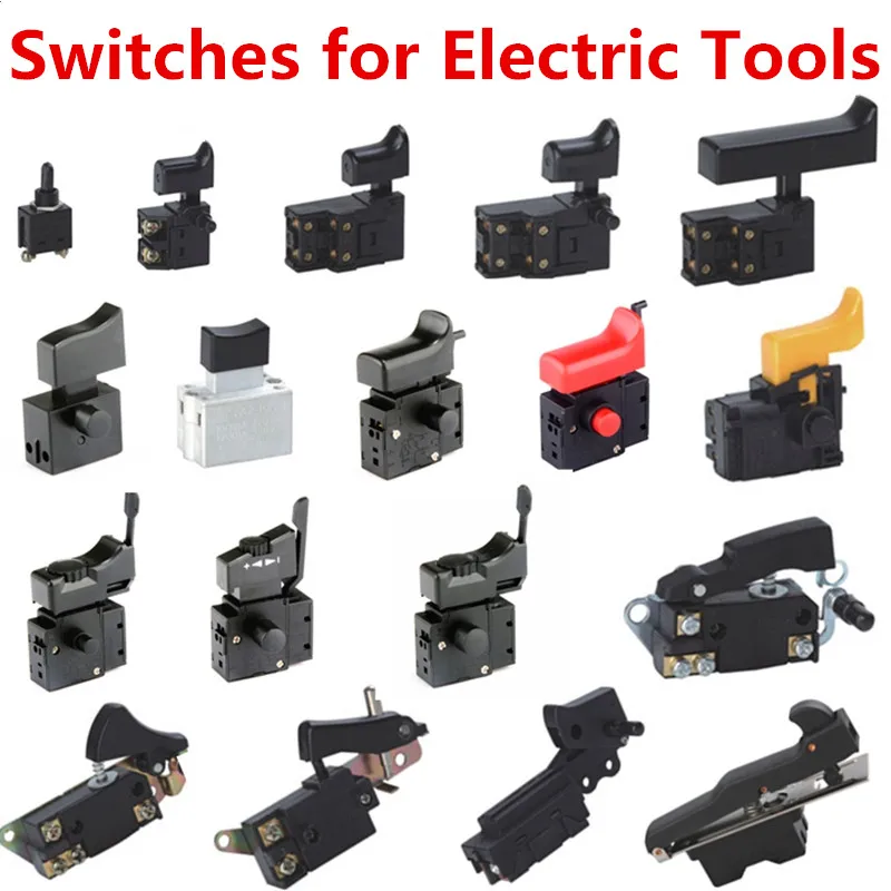 1PC Electric Tool Trigger Switch Speed Control Trigger Button for angle ...