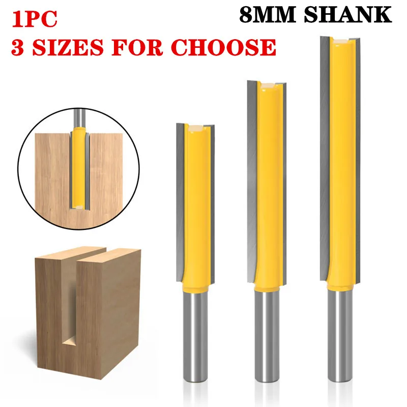 1pc Straight/Dado Router Bit 1/2" Dia. X 2"X 2 1/2"X 3" Length ...