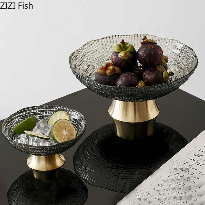 Modern Luxury Fruit Plate Living Room Coffee Table Home Decoration ...