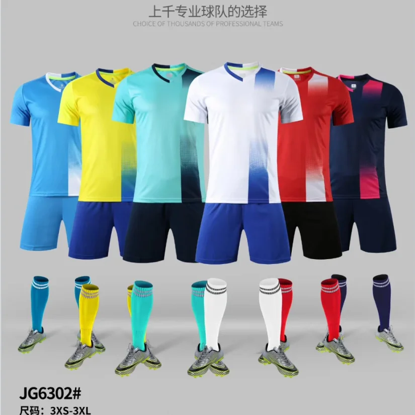 Custom Printing Adult Soccer Wears Uniforms Kids Sportswear Set Team ...