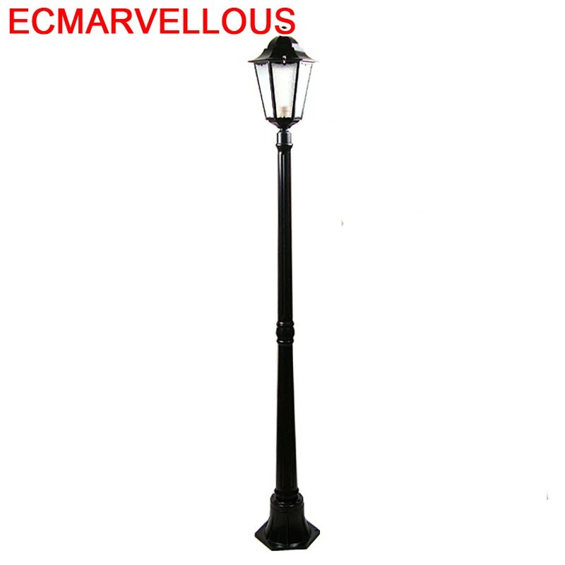 Eclairage garden Plaza Lampadaire European De Rue Lampione Luminaire ...