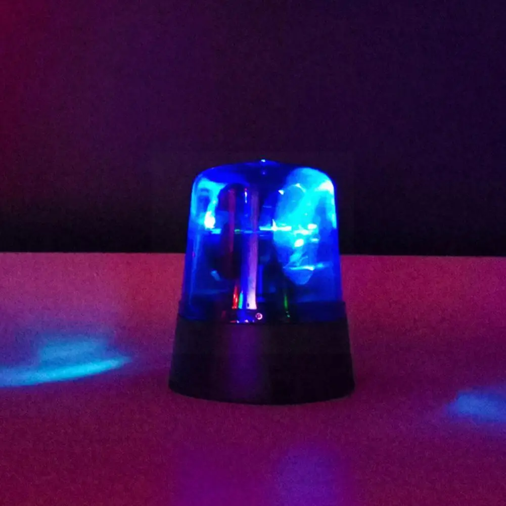 Rotating Police Lights Party