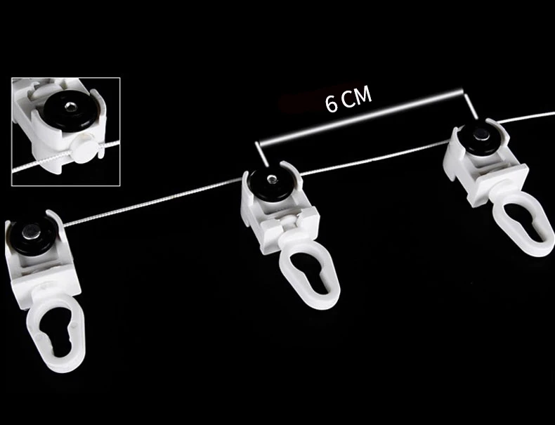 Rideau Motorisé Électrique,Rideau électrique à crochet pour rideaux ...