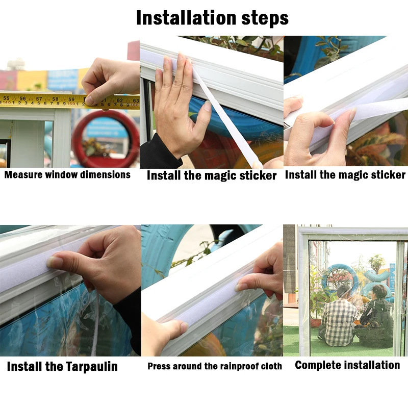 VOILE D'OMBRAGE,Window Screen-1.6x2.2m--Film coupe vent pour fenêtre en ...