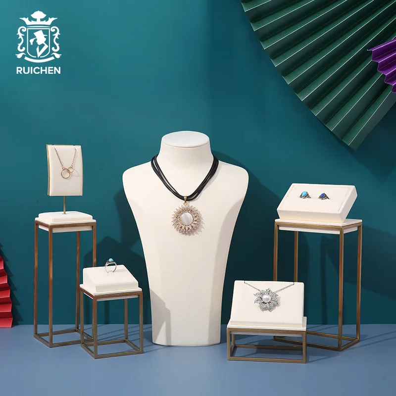 Jewelry Display Props Set Jewelry Display Organizer Holder Necklace ...