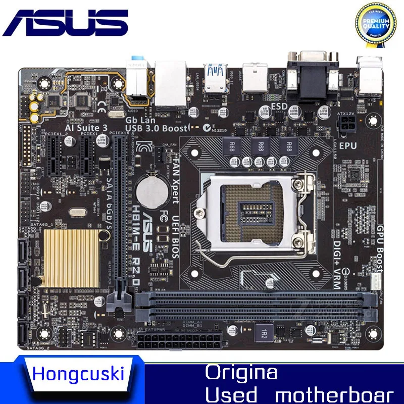 Used For Asus H81m-e R2.0 Original Motherboard Socket Lga 1150 Ddr3 H81 ...