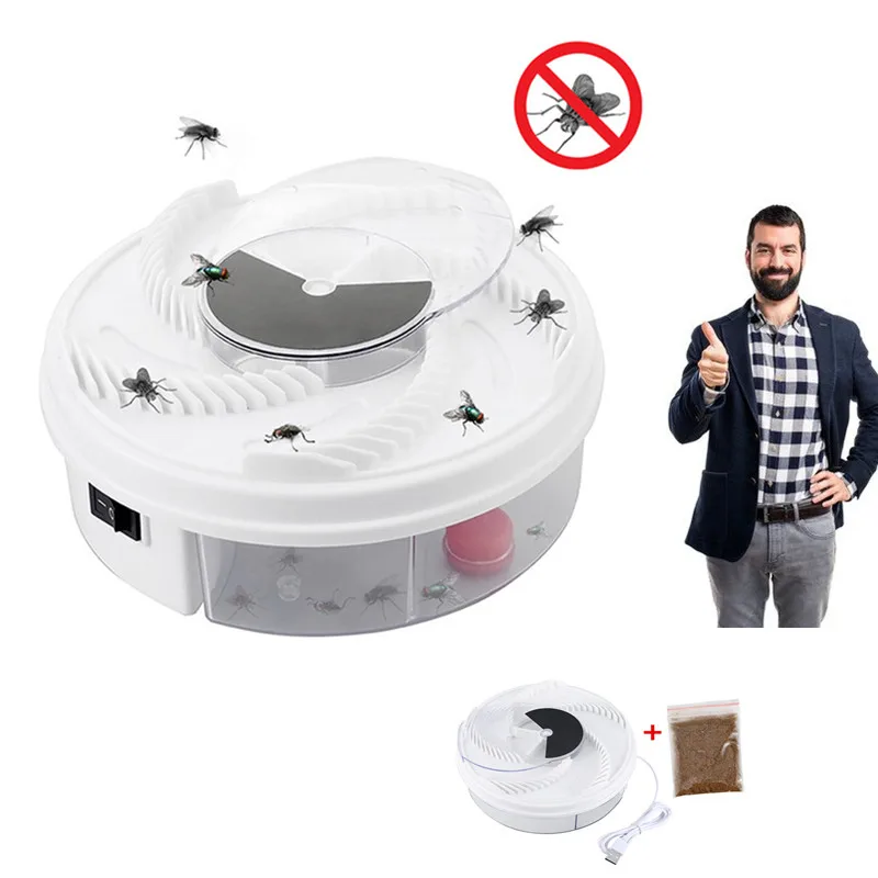 Flytrap Automatic Pest Catcher Fly Killer Electric Trap Device Insect ...