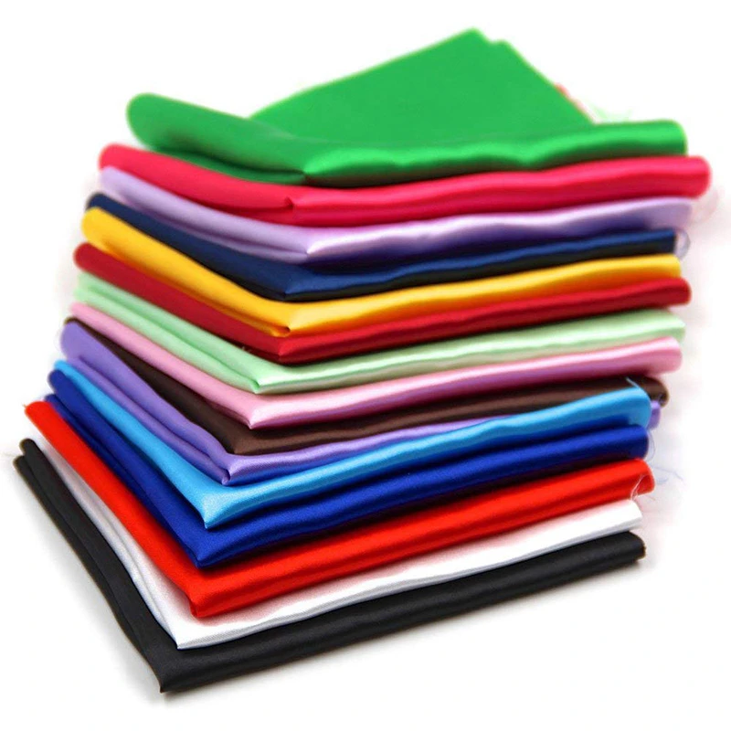 50cmx150cm 22 Color Soft Satin Fabric Wedding Party Diy Clothing Sewing ...