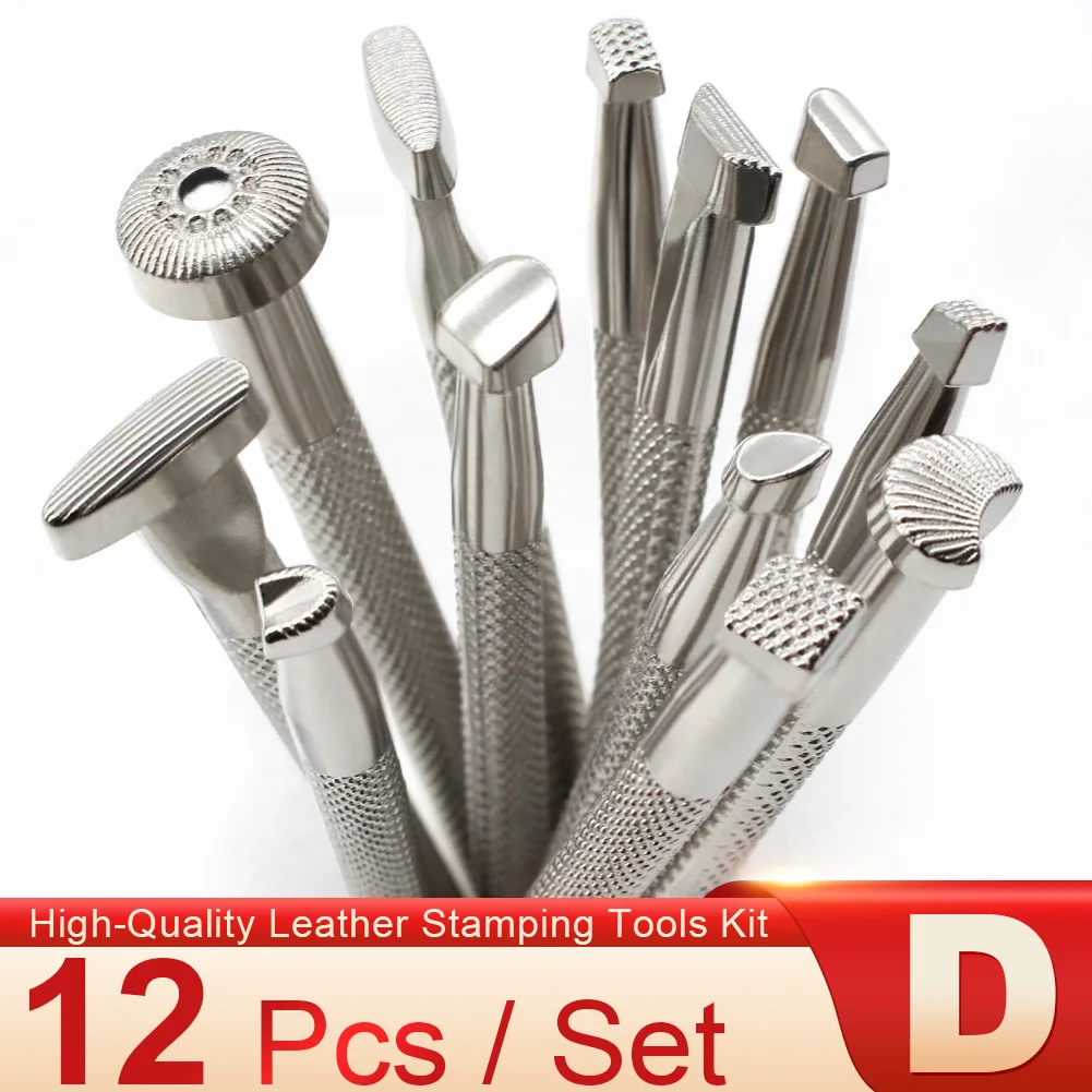 New Leather Craft Working Flowers Embossing Patterns Carving Diy ...