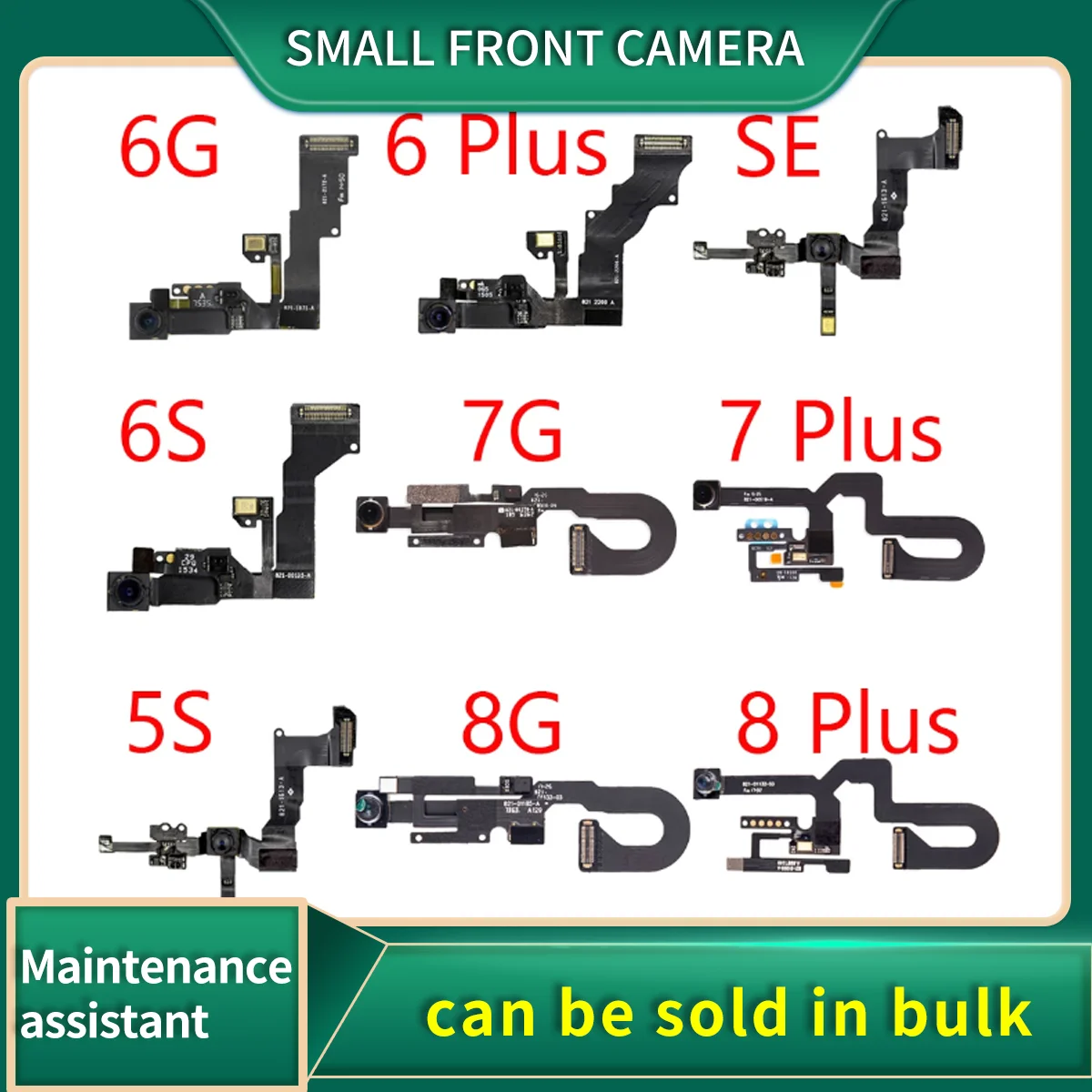 Small Front Camera For iPhone 6 6s 7 8 Plus 5S SE 2020 Proximity Sensor ...