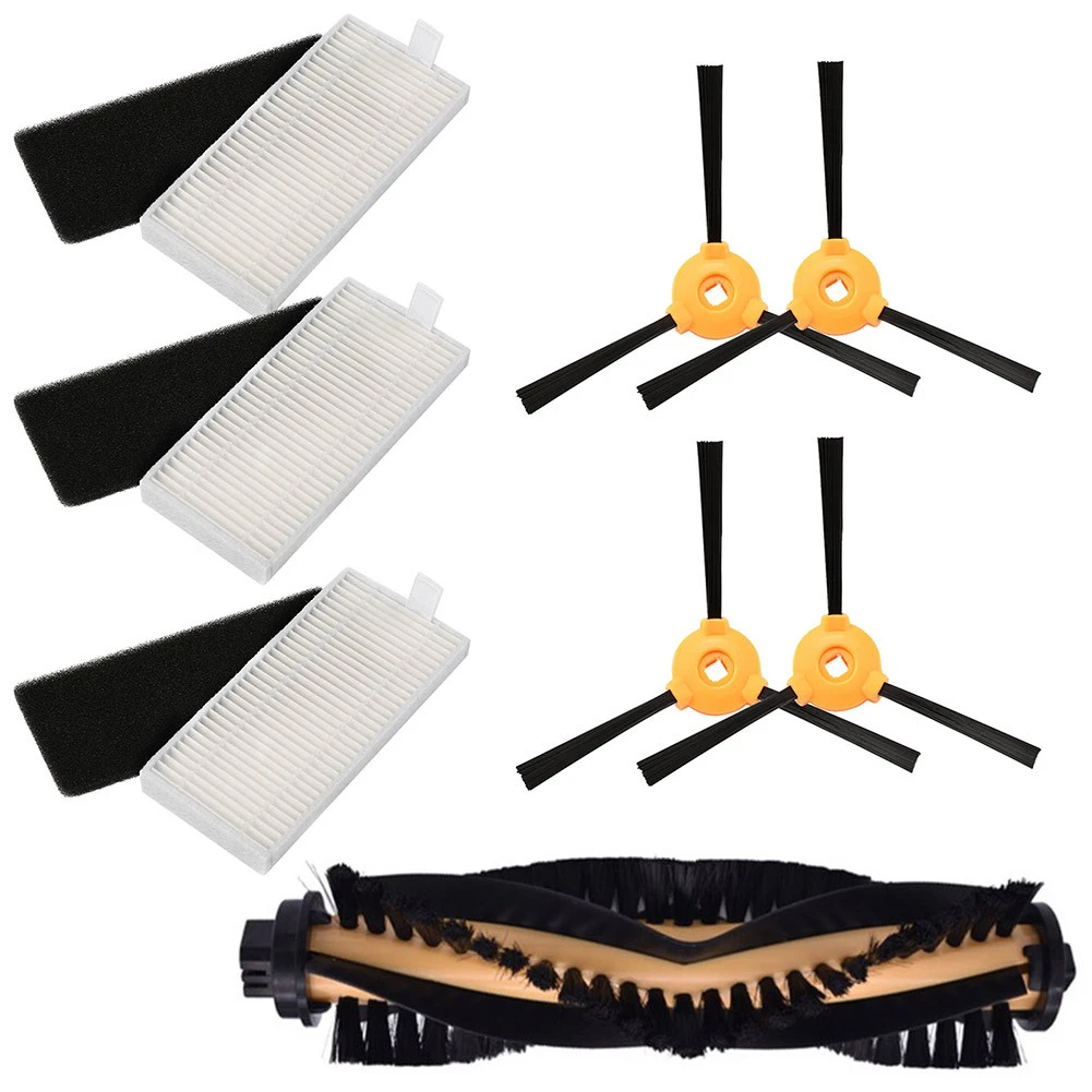 8pcs/set Side Brush Main Brushes Filters Kit For Ecovacs Deebot D710 ...