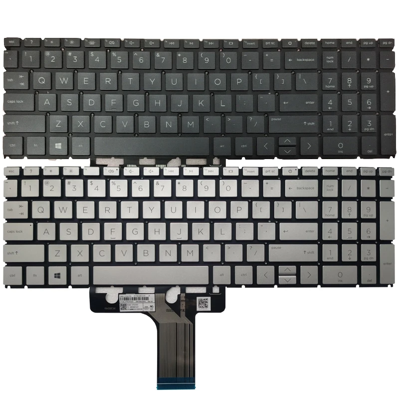Teclado de portátil de EE. UU. Para HP Pavilion 15 EG 15 EH TPN Q246 ...