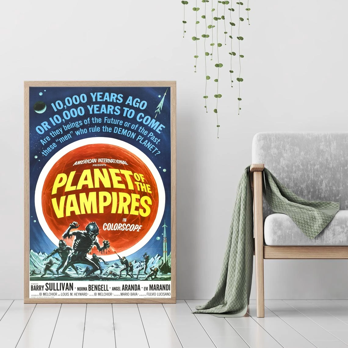 The Planet Of Vampires Poster