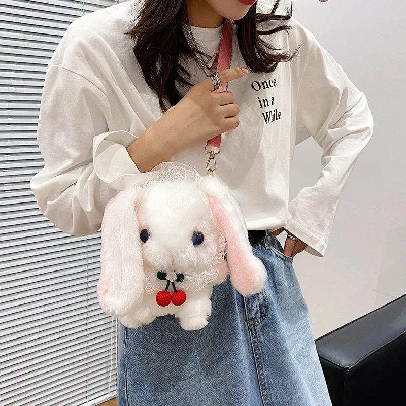 Lolita bunny bag female Japanese style Girl student new cute cartoon ...