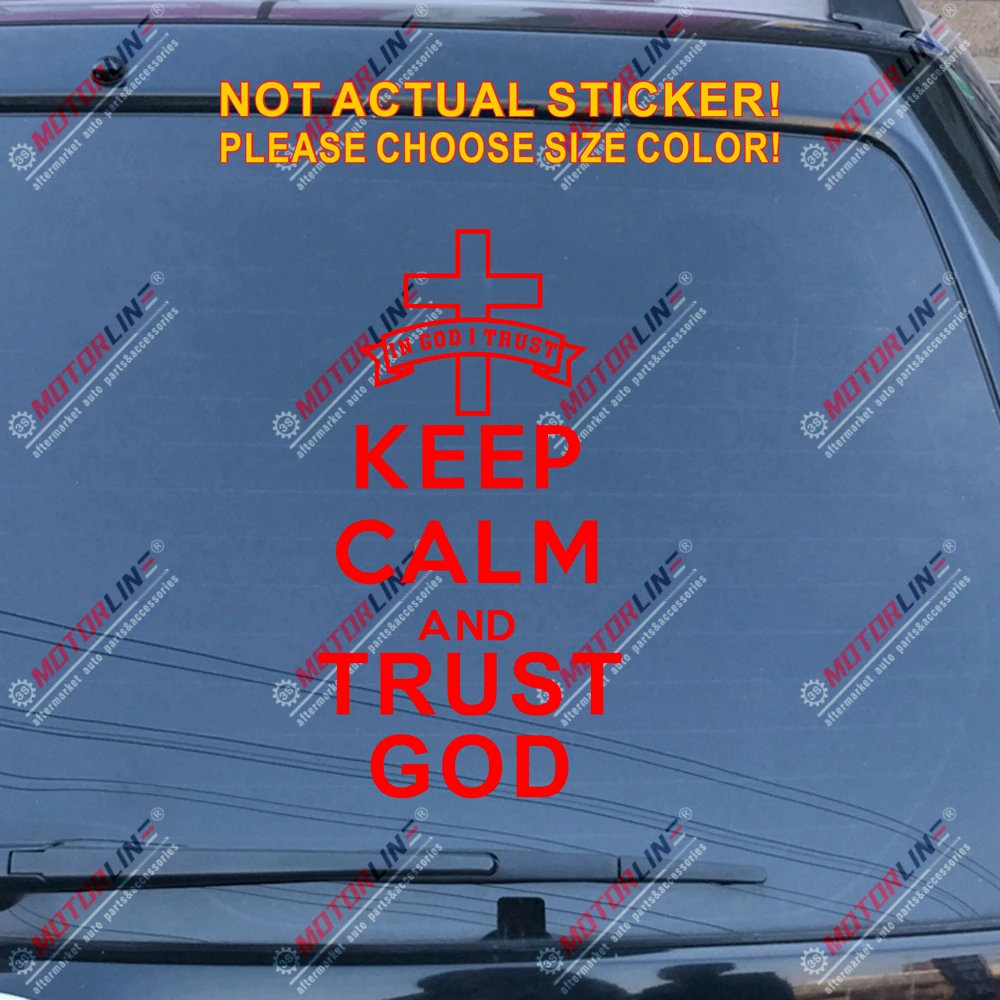 Christian Windshield Decals