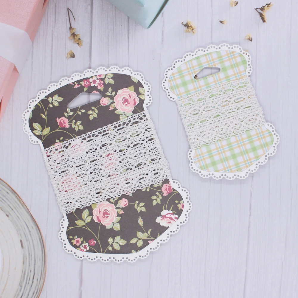 GABARIT DE DECOUPE,--étiquettes'organisation ruban Shabby Chic ...