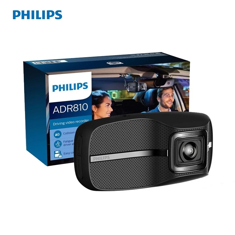 Dvr PHILIPS ADR810, grabadora de vídeo para coche, grabación Full HD ...