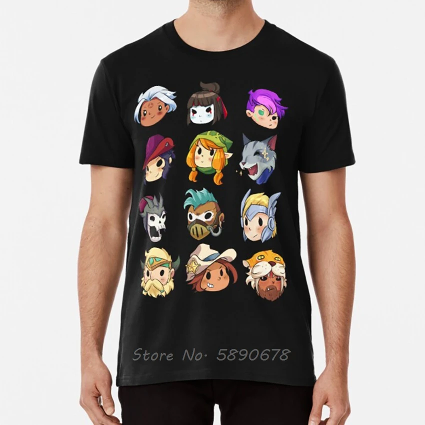 Cotton Brawlhalla Legends Set | Brawlhalla Shirt | Brawlhalla Tshirt ...