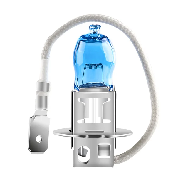 2pcs Super White Halogen Bulb H1 H3 H4 H7 H9 H11 9006 Auto Halogen Lamp Fog Lights 100W 12V ...