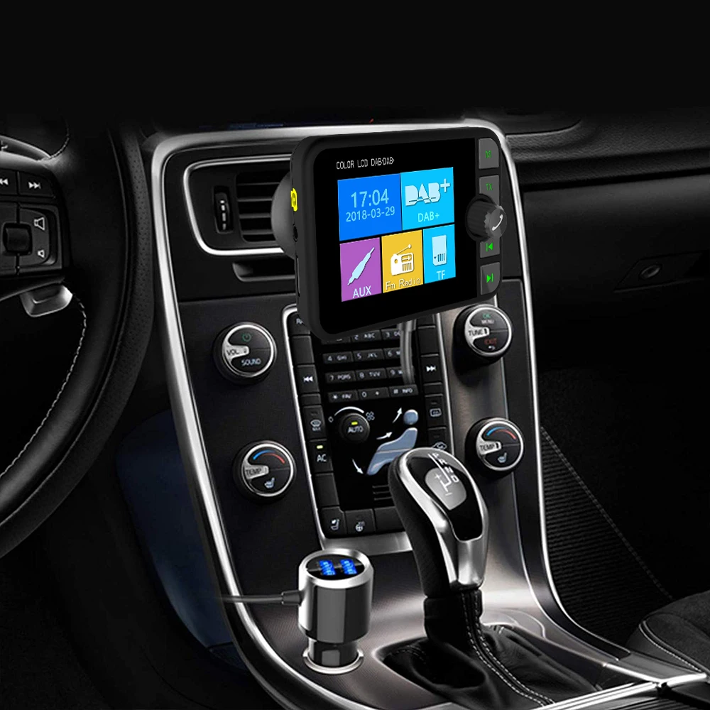 Noir - Mini Récepteur Radio Dab Bluetooth Fm, Interface Aux, Lecteur ...