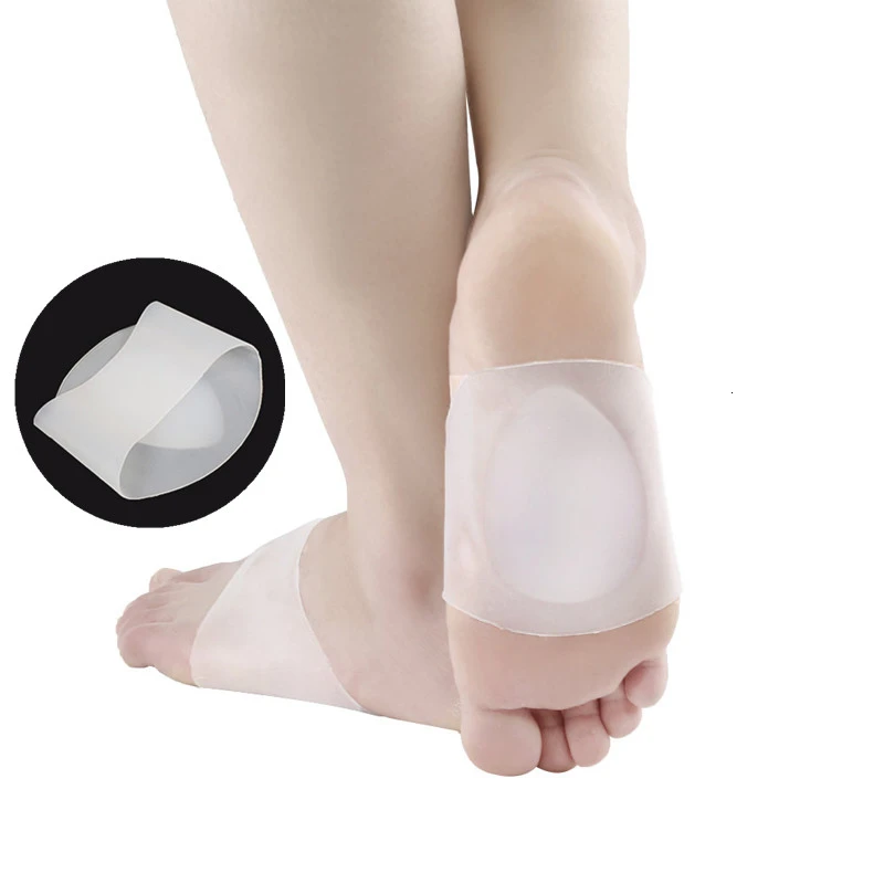 2pcs Silicone Gel Forefoot Pads Pain Relief Foot Protector Foot Insoles ...