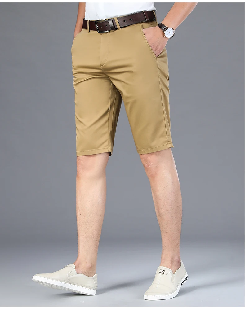 Short,Short de Golf pour homme, 6 couleurs, kaki, gris, décontracté ...
