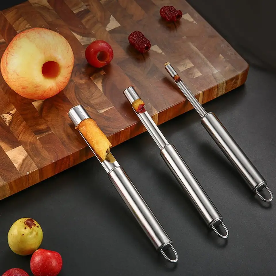 Apple Core With Seeds