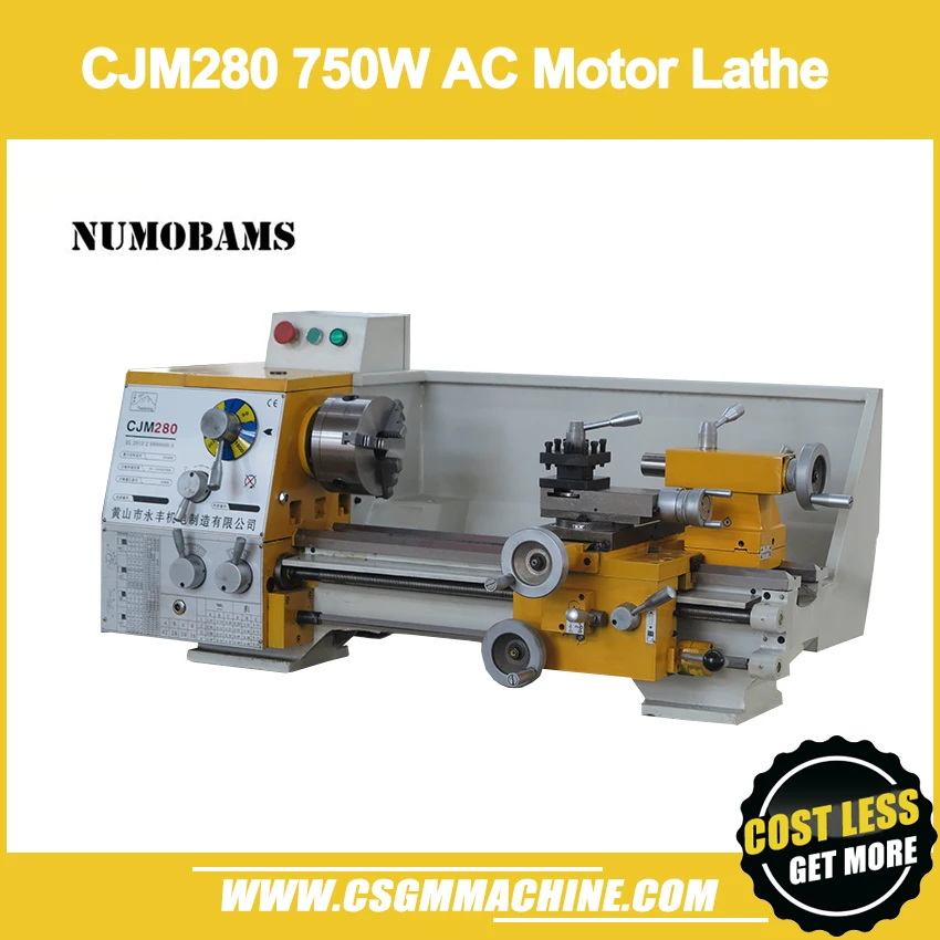 CJM280 Metal Lathe Machine/Stainless steel processing lathe machine/AC ...