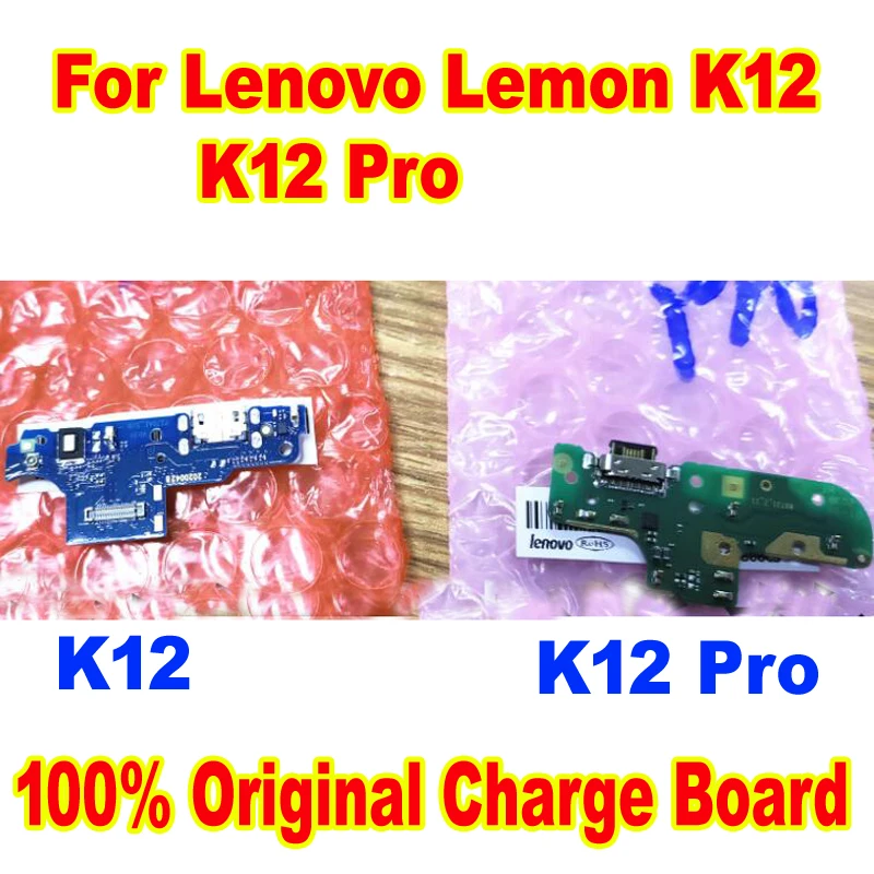 100% Original Charge Board For Lenovo Lemon K12 / K12 Pro Usb Plug Flex ...