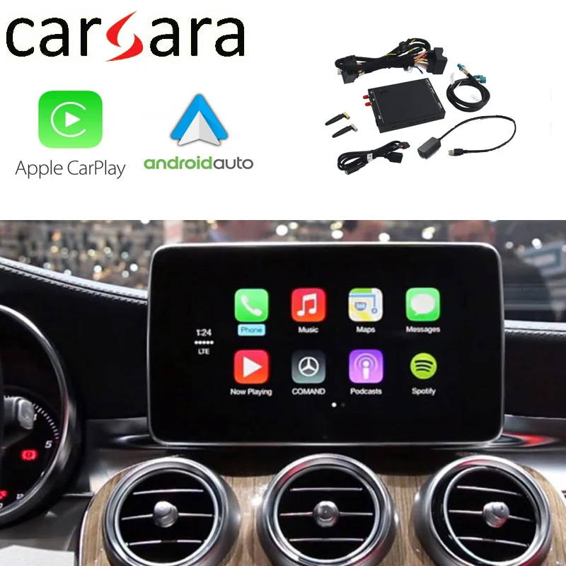 Merce-des-Wireless-CarPlay-Module-Console-Black-Box-Decorder-for-A-CLA ...