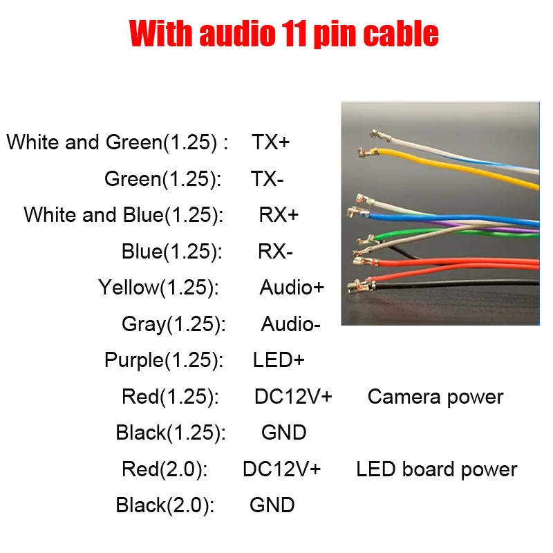 Câble PoE isolé 48V à 12V,avec câble RJ45,Audio DC,pour caméra IP CCTV ...