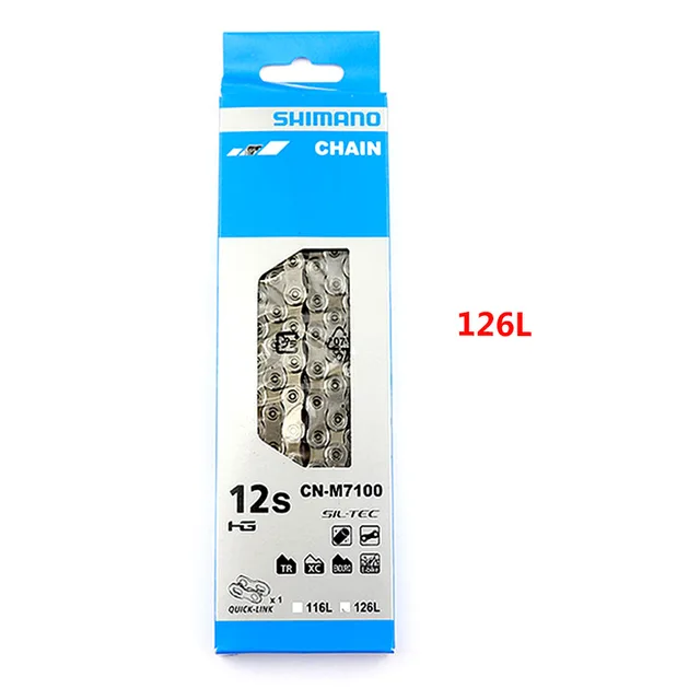 Shimano SLX XT XTR CN M7100 M8100 M9100 Chain 12 Speed with Quick Link ...