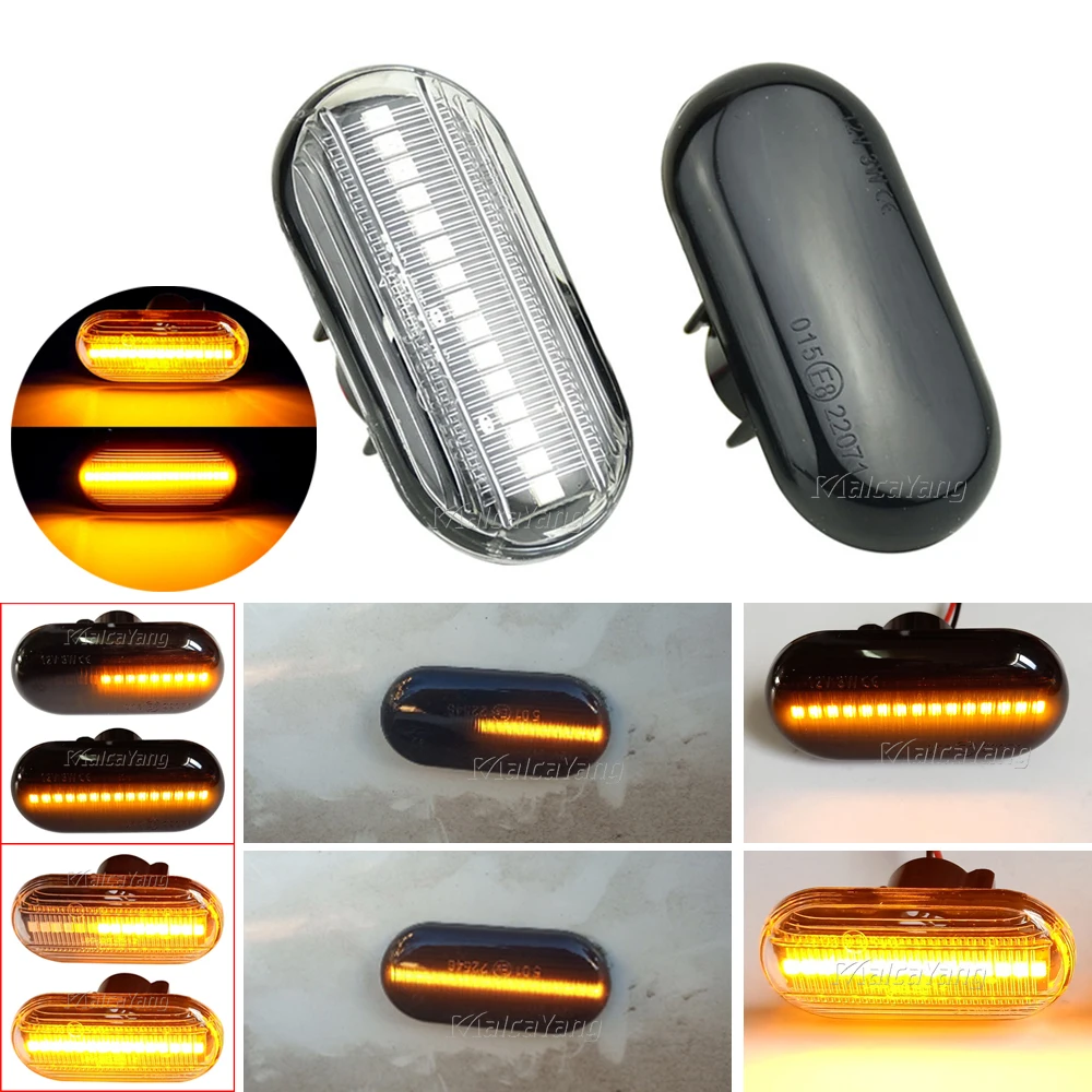 Side-Maker-Car-LED-Dynamic-Turn-Signal-Light-For-Dacia-Duster-Dokker ...