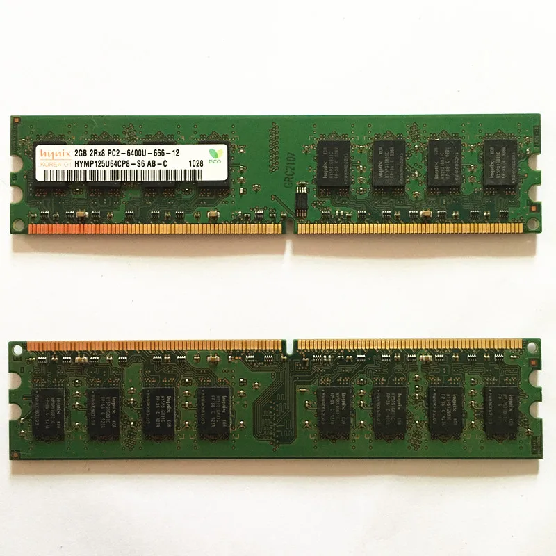 hynix ddr2 rams desktop memoria 2gb 800mhz DDR2 2GB 2Rx8 PC2-6400U-666 ...