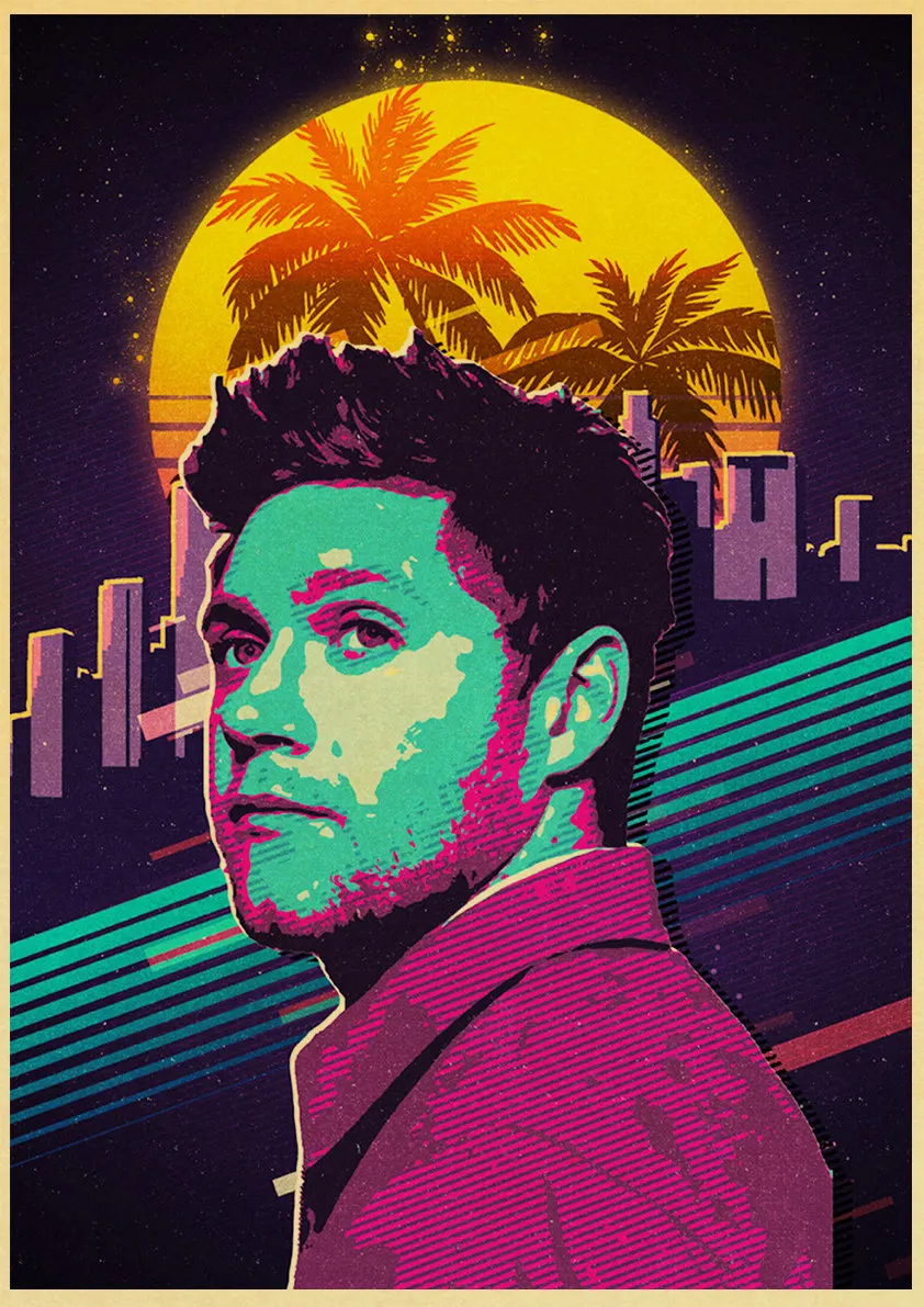 Niall Horan Painting