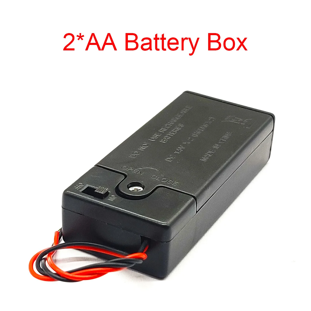 2-AA-3V-Battery-Holder-AA-Battery-Box-With-Switch-2-AA-Battery-Case ...