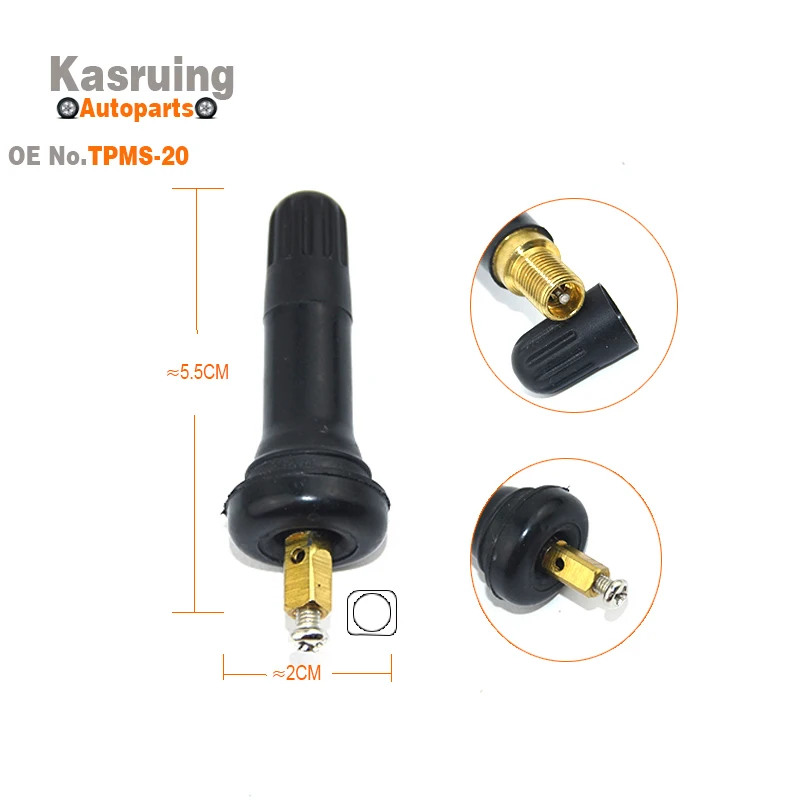 TPMS-20-Tire-Valves-For-Nissan-L-Shaped-Fan-shaped-Valve-Car-Valve-Stem ...