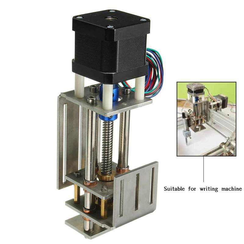 CNC Z Axis Sliding Table Diy Milling Small Transmission Module 100Mm ...